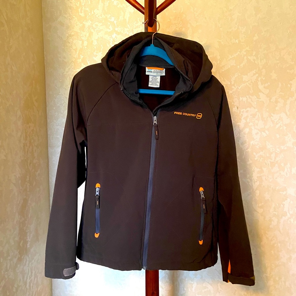 Free Country Performance Jacket With Hood - Gem